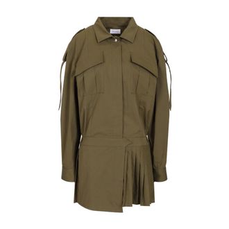 Off-white Savana Mini Kleid - - Dresses - Damen - Gr&uuml;n - S