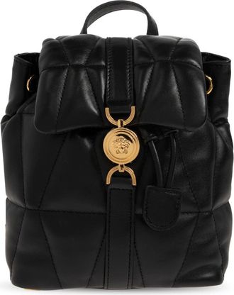 Versace Femme, Sacs, Noir, Taille: ONE Size Sac &agrave; dos Kleio