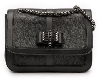 Christian Louboutin Hobo Bags - Small Leather Sweet Charity Crossbody - Gr. unisize - in Schwarz - f&uuml;r Damen