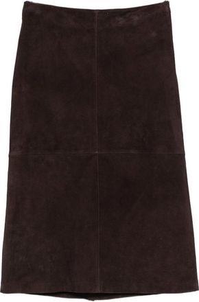 Yerse Jupe Midi - Marron