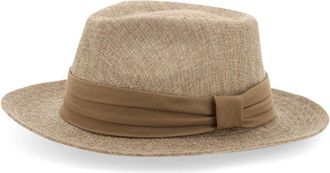 Boggi Milano Homme, Accessoires, Beige, Taille: S/M Panama Hat