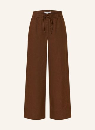 Tommy Hilfiger Leinenhose braun