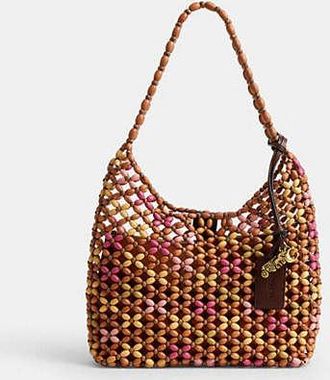 Coach Brooklyn Schultertasche 28 Mit Holzperlen