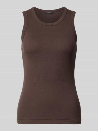 OPUS Slim Fit Top mit Rundhalsausschnitt Modell Lesso