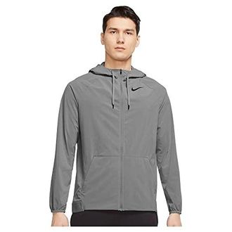 Nike Nike Veste Pro Dri-FIT Flex Vent Max pour homme - Gris fonc&eacute;/gris ir/noir - Taille 2XL