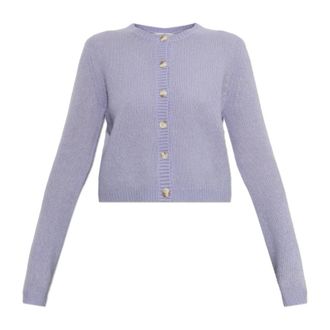 Lisa Yang Felicia Kaschmir Cardigan - - Knitwear - Damen - Lila - S