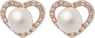 Orphelia Damen-Ohrstecker Perle - ZO-7233/RG