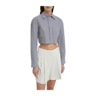 2nd Day 2ND Josh - Daily Lines Shirt - - Blouses & Shirts - Damen - Grau - S
