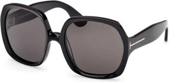 Tom Ford unisex, Accessoires, Noir, Taille: 60 MM Saffron Lunettes de soleil