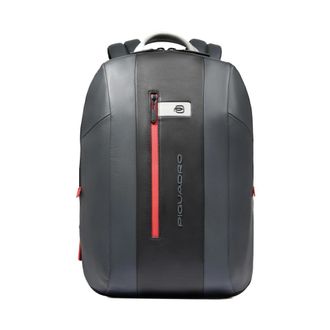 Piquadro Erweiterbarer Laptop-Rucksack - - Bags - Herren - Schwarzk - ONE SIZE