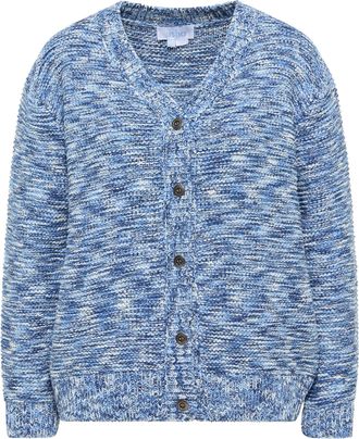 Usha Damen 15420167 Sweater, Blau Mehrfarbig, XL-XXL