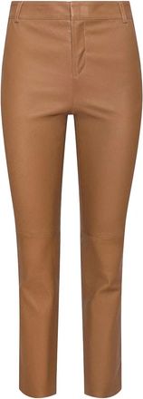 L'agence pantalon Ketra &agrave; coupe &eacute;vas&eacute;e - Marron