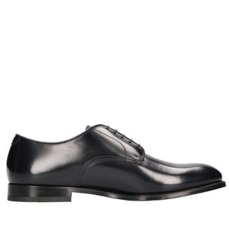 Doucal's Homme, Chaussures, Bleu, Taille: 39 EU Chaussures à lacets en cuir