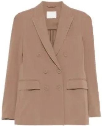 Circolo 1901 Femme, Vestes, Brun, Taille: 34 FR Blazer