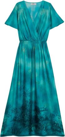 Oltre Damen, Kleider, Blau, MGröße