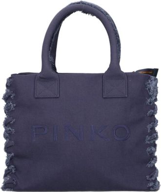 Pinko Pinko, Femme, Sacs, Violet, Taille: ONE Size Shopper Beach