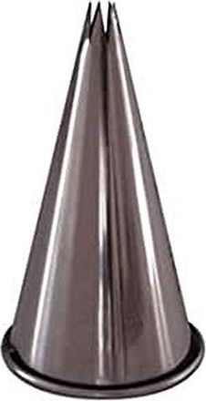 De Buyer DeBuyer 2112.08N Sterntullen ohne Falz, Edelstahl, Silber, 15 x 15 x 2 cm