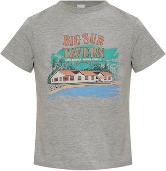 Re/Done Femme, Tops, Gris, Taille: 40 FR T-shirt graphique