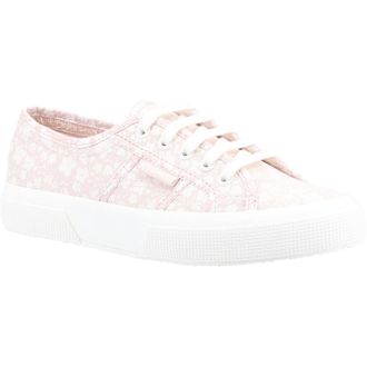 Superga 2750 Print 100% Baumwolle Damen Rosa/Wei&szlig; Turnschuhe