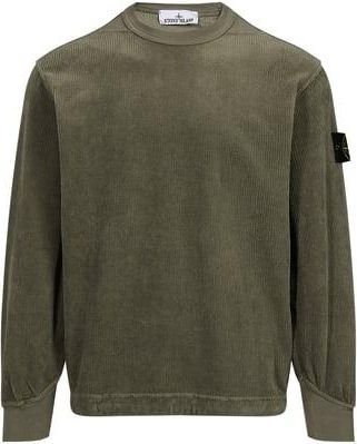 Stone Island Sweat col rond en velours
