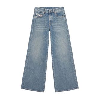 Diesel Jeans 1978 D-Akemi - Femme - Jeans - Bleu - Taille: W30