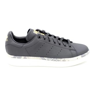 adidas Homme, Chaussures, Noir, Taille: 36 2/3 EU Nouvelles Baskets en Cuir Semelle en Caoutchouc