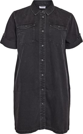 Noisy May Damen Nmnew Signe Ss DNM DRSS Vi001Bl Cur Noos, Black, 44