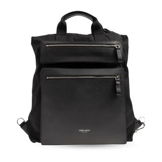 Giorgio Armani ASV Rucksack - - Bags - Herren - Schwarzk - ONE SIZE