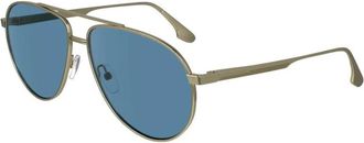 Victoria Beckham Femme, Accessoires, Jaune, Taille: ONE Size Vb242S Lunettes de soleil Aviateur