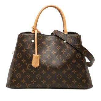 Louis Vuitton Pre-owned Montaigne MM - - Pre-owned - Damen - Braun - ONE SIZE
