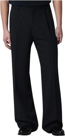 Lardini Homme, Pantalons, Bleu, Taille: XL Wide Pantalons