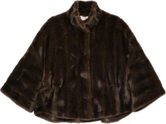 VALENTINI 1972 Valentini 1972 - Veste en fausse fourrure - Femme - Vestes - Brun - Taille: 38 FR