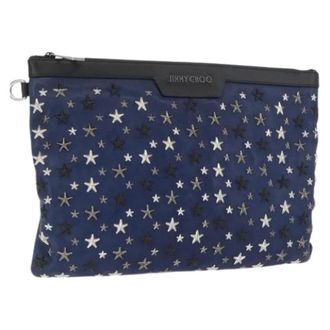 Jimmy Choo London Pre-owned Clutch Bag - - Pre-owned - Damen - Blau - ONE SIZE