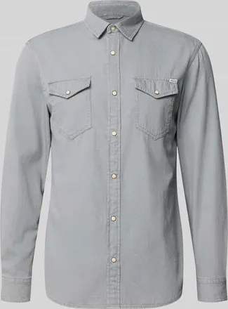 Jack & Jones Slim Fit Freizeithemd mit Kentkragen Modell ESHERIDAN