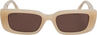 Palm Angels Rechteckige Sonnenbrille f&uuml;r Herren und Damen PERI056S24PLA0011764
