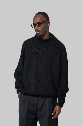 Jan-Jan Van Essche Hand Knitted Turtle Neck Sweater