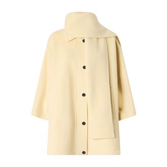 Pinko Pinko - Single-Breasted Manteaux - Femme - Manteaux - Jaune - Taille: 38 FR
