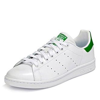 adidas Adidas Stan Smith, Chaussures de Gymnastique mixte adulte, Multicolore (White Ftwwht/Cwhite/Green), 42 2/3 EU