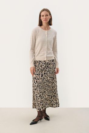 Part Two Strickjacke Relaxed fit beige