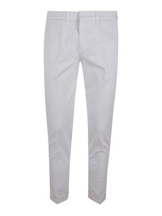 Fay Pantalons Décontractés - Gris Foncé