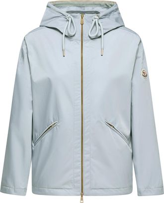 Moncler Moncler Cassiopea Hooded Jacket, Women, Blue, Size: 00