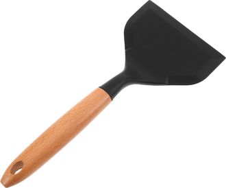 Luxshiny Silikon-pfannenwender Mit Holzgriff Antihaftbeschichtet F&uuml;r Kochgeschirr Zum R&uuml;hren Wenden Und Servieren Hitzebest&auml;ndig Und Pflegeleicht F&uuml;r K&uuml;che