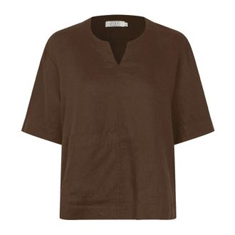 Masai Damen, Blusen & Hemden, Braun, 2XLGr&ouml;&szlig;e