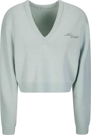 Acne Studios Pull Col Rond - Rouge