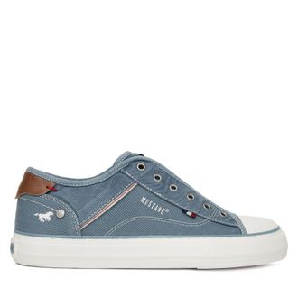 Mustang Jeans Sneakers aus Stoff Mustang 1272-402 Blau