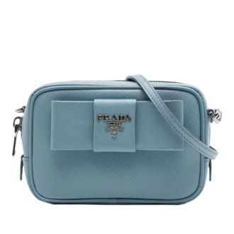 Prada Sac bandouli&egrave;re vintage Pre-owned - Femme - Pre-owned - Bleu - Taille: ONE Size