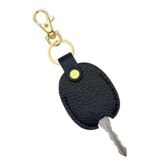 Generic &Eacute;tui &agrave; cl&eacute;s en cuir vintage - Cuir v&eacute;ritable - Design compact &eacute;l&eacute;gant - - Facile &agrave; transporter - Avec porte-cl&eacute;s - &Eacute;tui de protection unisexe | &Eacute;tui e