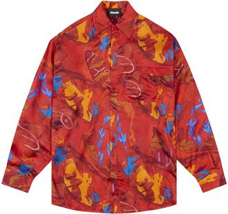 Ahluwalia Studio Buki Hemd - Rot