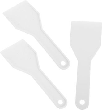 Lurrose 3 Stück Teiliges Kühlschrank Eisschaber mit Glatter Oberfläche Sicherem Material und Praktischem Design Effektives Entfernen von EIS und Schnee für Ge