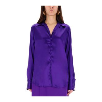 Dries Van Noten Damen, Blusen & Hemden, Lila, MGr&ouml;&szlig;e